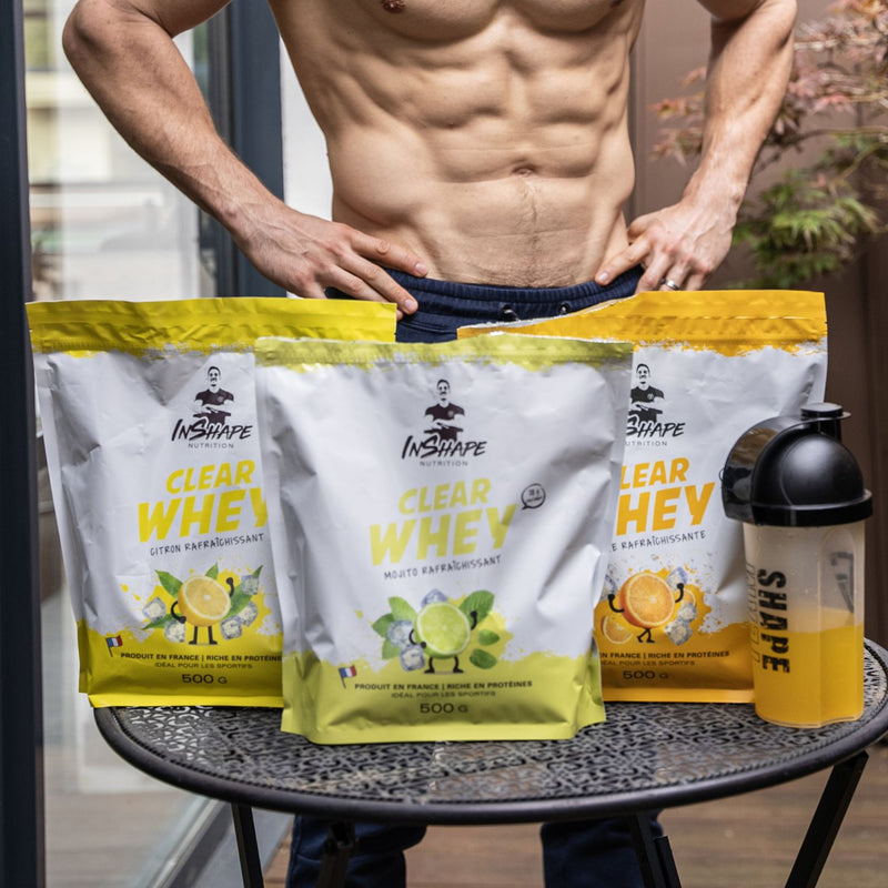 Clear Whey | Prise de muscles | Inshape Nutrition