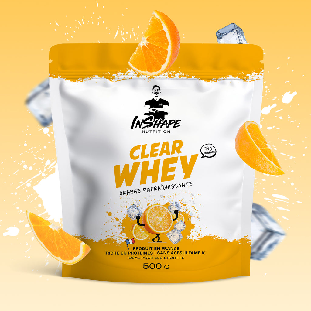 Clear Whey | Prise de muscles | Inshape Nutrition
